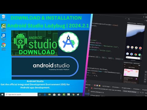 How To Download & Install Android Studio Ladybug | 2024.2.1 3.2-8.7