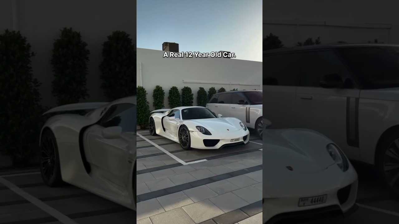 The Porsche 918 spyder aged like Fine Wine