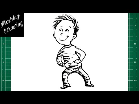 How to Draw Conrad Walden - Dr. Seuss Characters