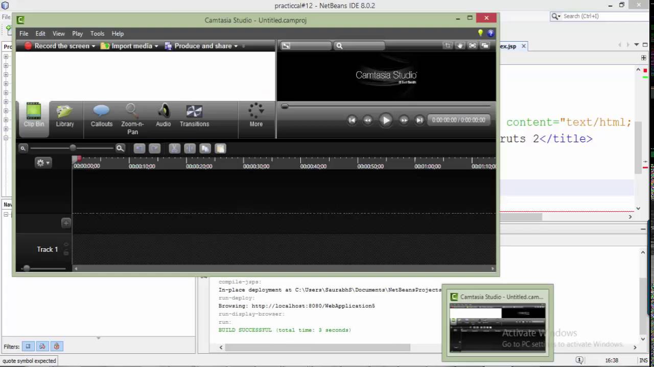Advanced Java :Practical#12 Develop a simple Struts Application to Demonstrate E-mail Validator.