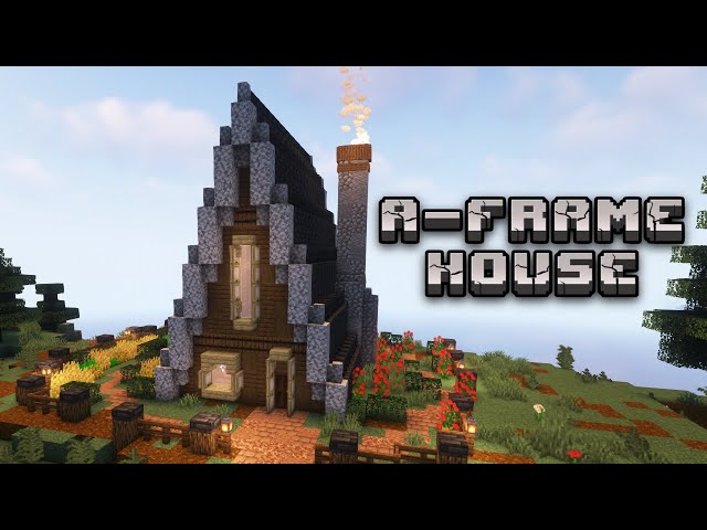 A-Frame House Minecraft Map