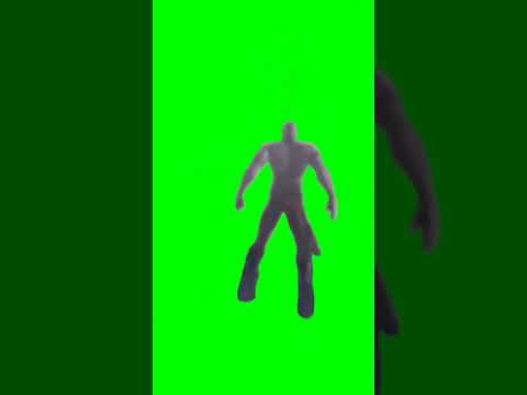 Kratos falling meme with green background||sing for a moment song