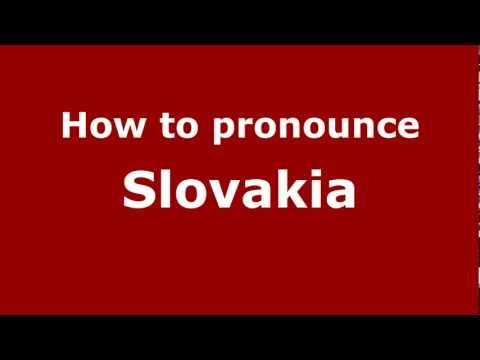 How to Pronounce Slovakia - PronounceNames.com