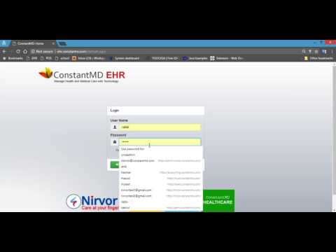 EHR login