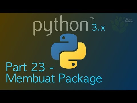 Learn Belajar Python 23 Membuat Package - Mind Luster