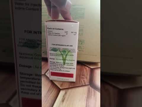 Iohexol Injections - Contrapaque Injection Latest Price, Manufacturers ...