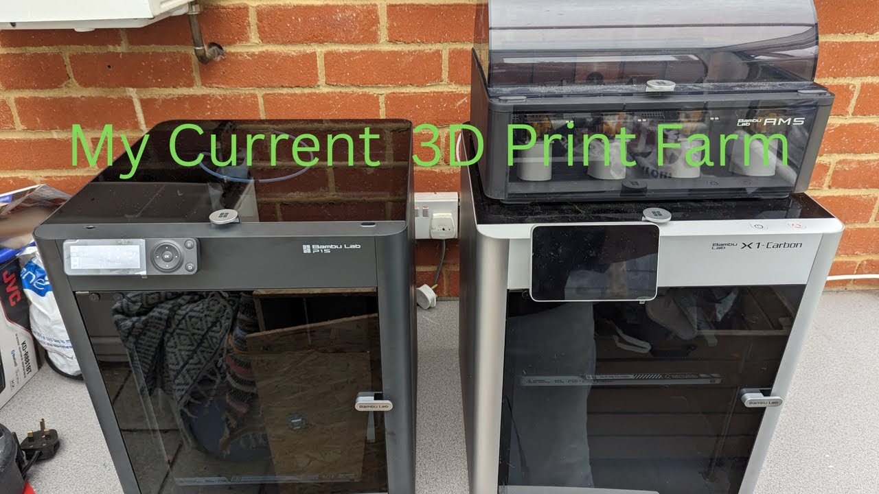 My Current 3D Printing setup, (Moving to Tiktok, Amazon)