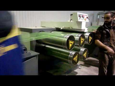 Fibrillated Twisted Pp Raffia Packing Baler Rope Twine Machine