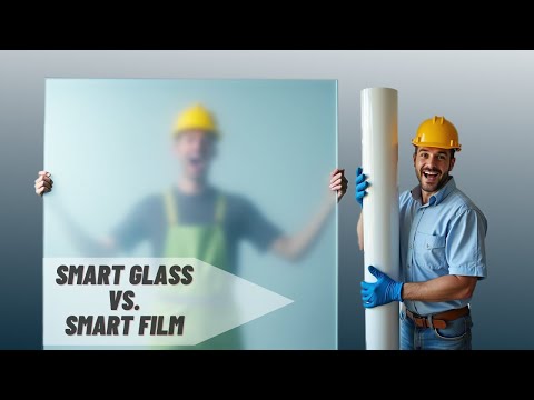 What Is the Difference Between Smart Film & Smart Glass? 🔹 Privacy Window Film vs. Privacy Glass