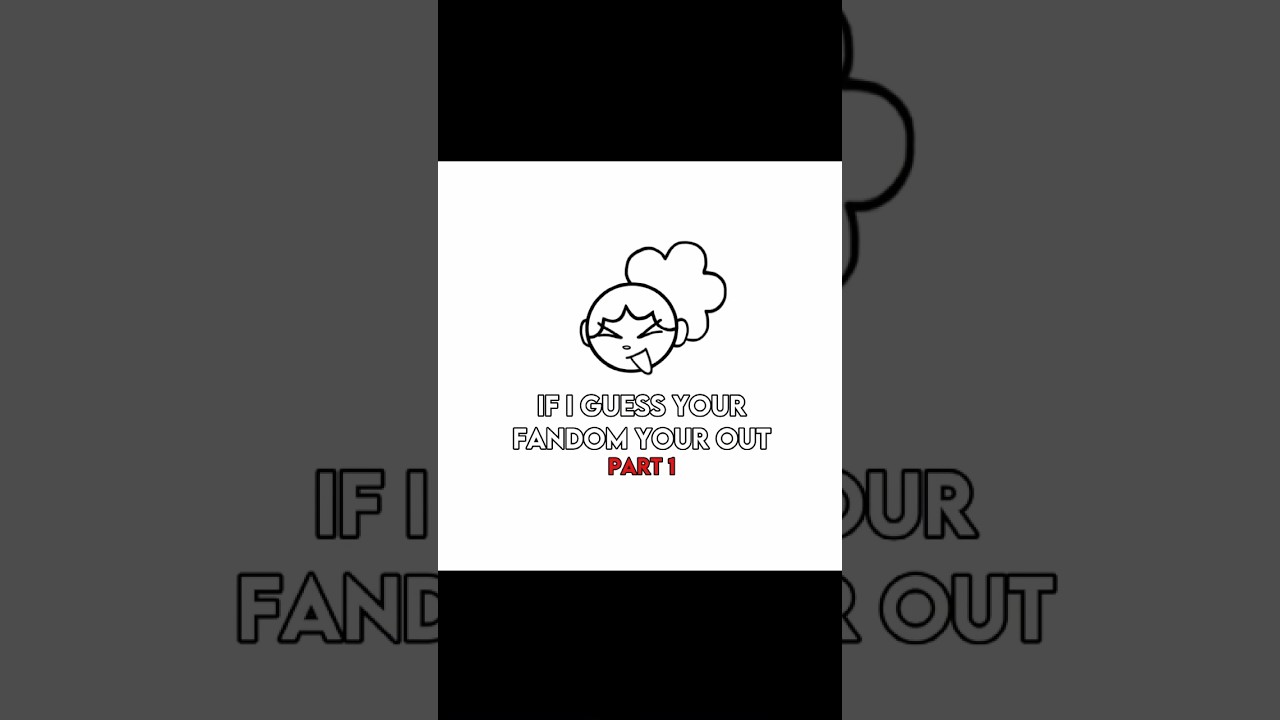 ⭐️If I Guess Your Fandom Your Out⭐️ | Part 1 | #editing #edit #fandom #fyp