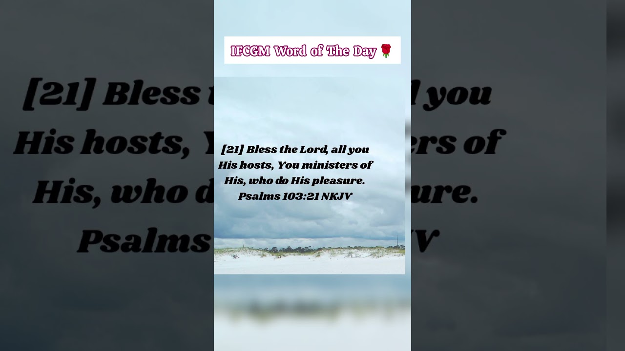 Psalm 103 vs 19 - 22 | Matt Redman - 10,000 Reasons (Bless the Lord ...