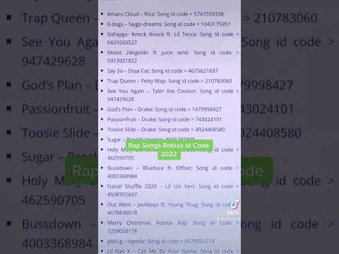 Rap songs Roblox Music ID Codes January 2022 #shorts
