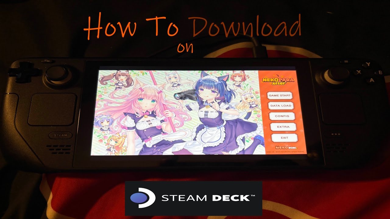 How To Download Nekopara After on Steam Deck