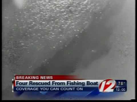 Four people rescued from fishing boat
