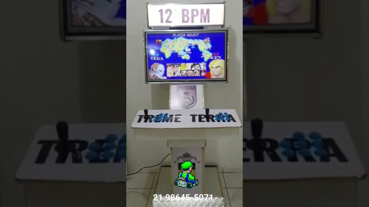 Fliperama Arcade Tela de 32