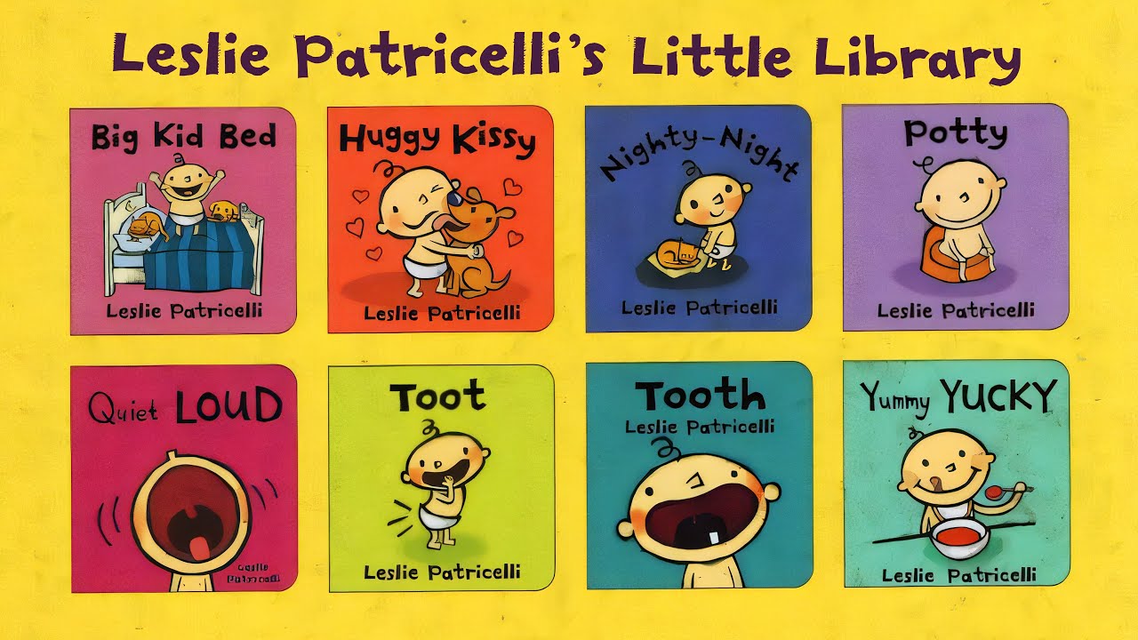 Leslie Patricelli Little Library 📚 | Toddler Read-Aloud with Learning Reflections | Hoots and Tales
