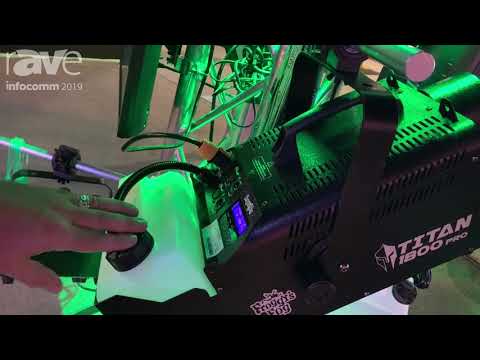 InfoComm 2019: Froggy's Fog Shows FFM-Titan-1800-PRO Fog Machine With Instant Stop Technology