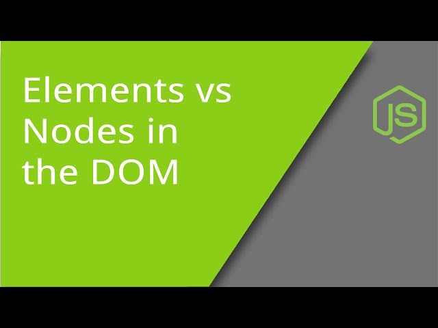 Understanding Nodes and Elements in the DOM | Galaxy.ai | Galaxy.ai