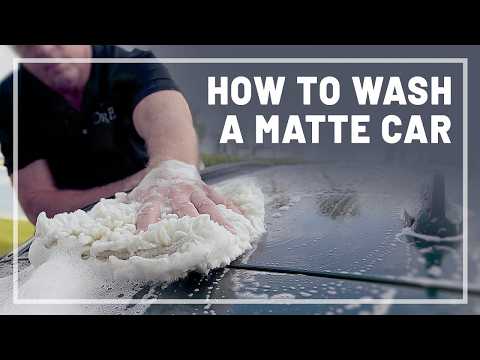 How to Wash a Matte Finish Car | 2022 Genesis GV70 in Brunswick Green