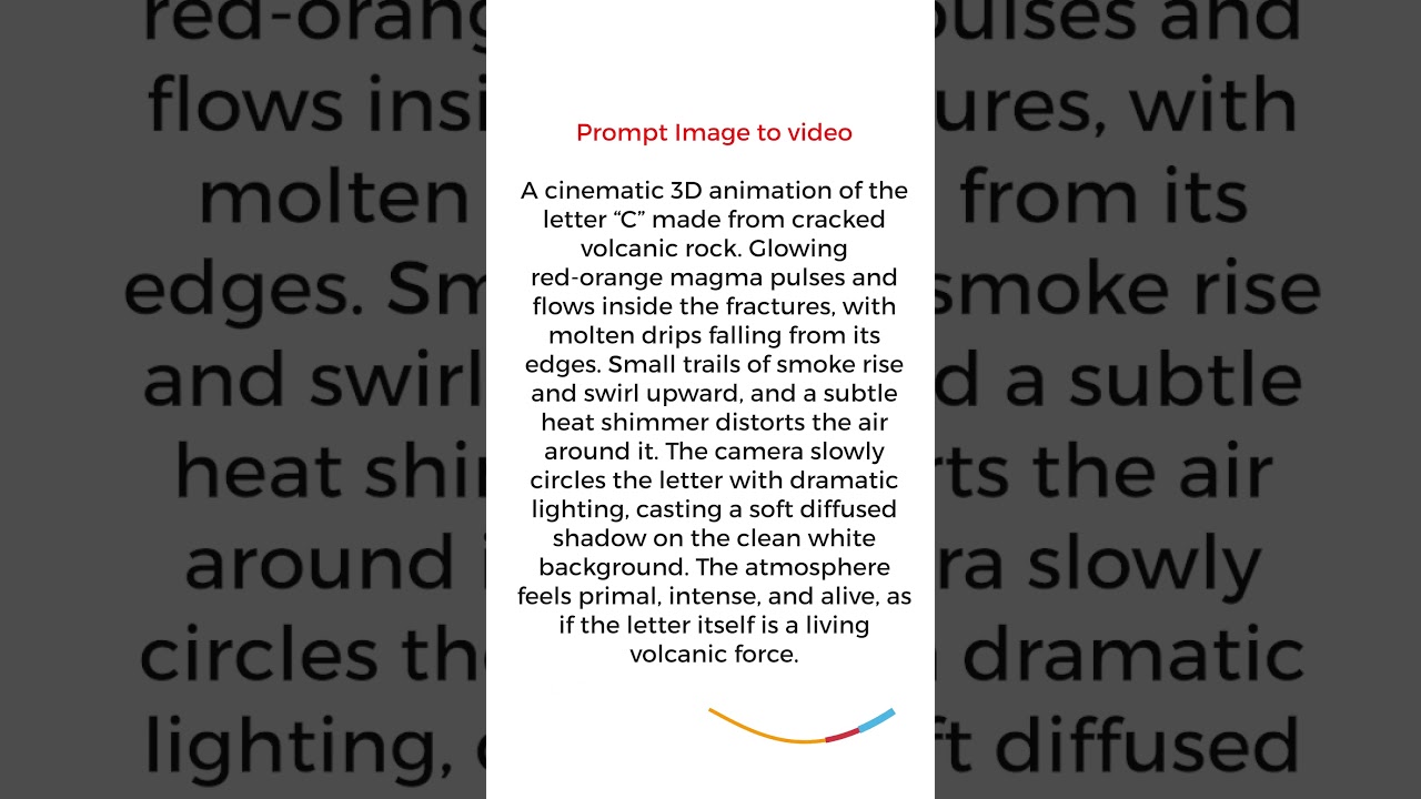 Prompt for 3D Stylized Letter Envato ImageGen + VideoGen