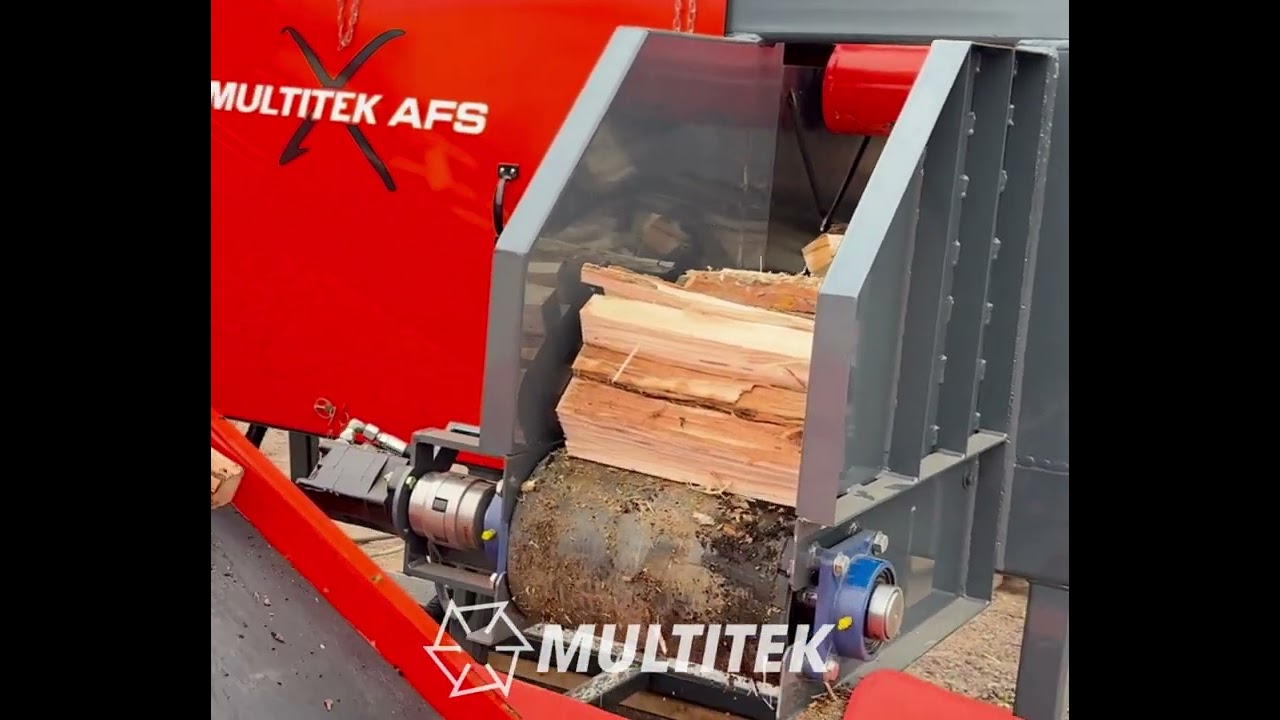 Automatic Firewood Splitter (AFS20) in Action