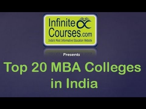 Top 20 MBA Colleges in India