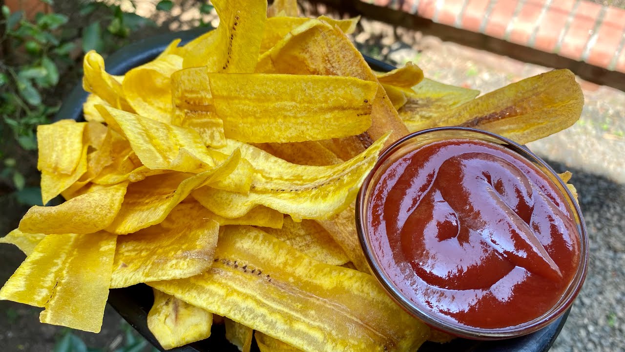 How to prepare green plantain chips