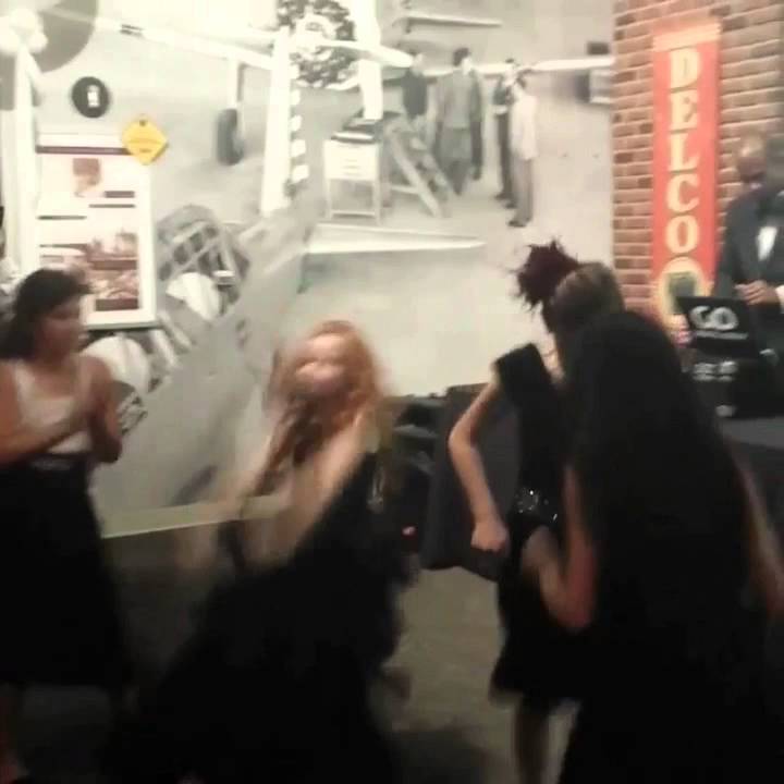 Francesca Capaldi's awesome Dance Move |Disney Black and White Ball | Glitter On The Lens