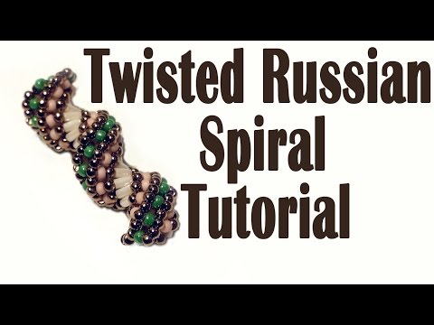 Russian Spiral tutorial: how to make a Twisted Russian Spiral ...