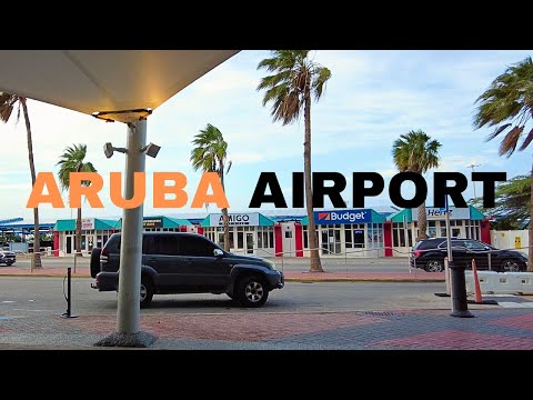 ARRIVING in ARUBA!! Queen Beatrix International Airport (AUA)