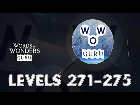 Words of Wonders: Guru Levels 271 - 275 Answers