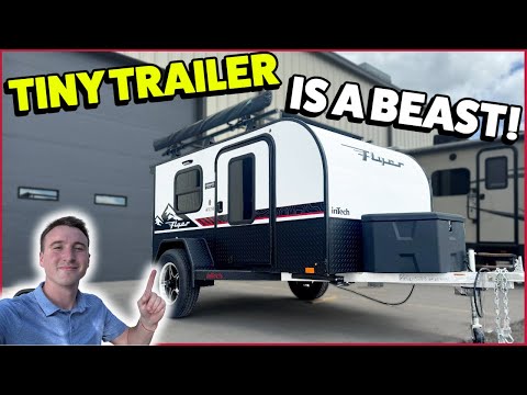 2025 inTech Flyer Chase Ultra Lightweight and Versatile NEW Travel Trailer Review!