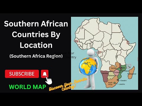 What Countries in Southern Africa Region / Map of South Africa Quiz / South Africa Highlights