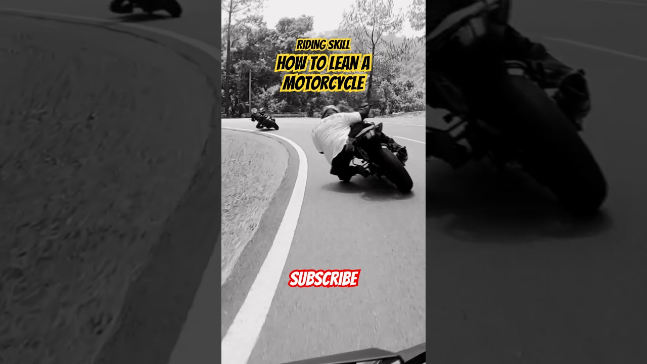 Riding skills🔥how to lean a motorcycle 🙏#bikeride #ridingskills #rider #ktmduke #ktm #skills #show