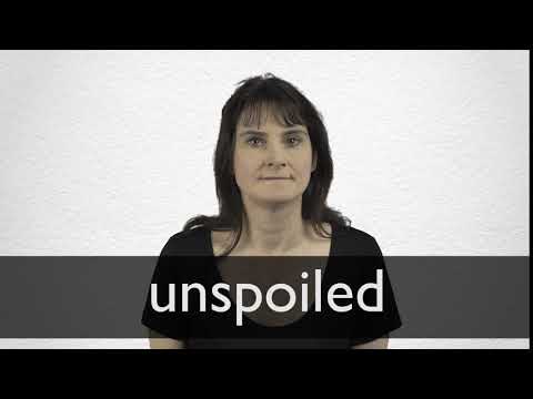 UNSPOILED definition and meaning | Collins English Dictionary