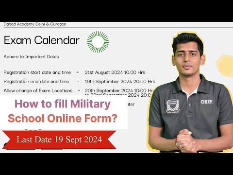 Rashtriya Military School Online Form 2024-25 || Learn to Apply || Dabad Academy