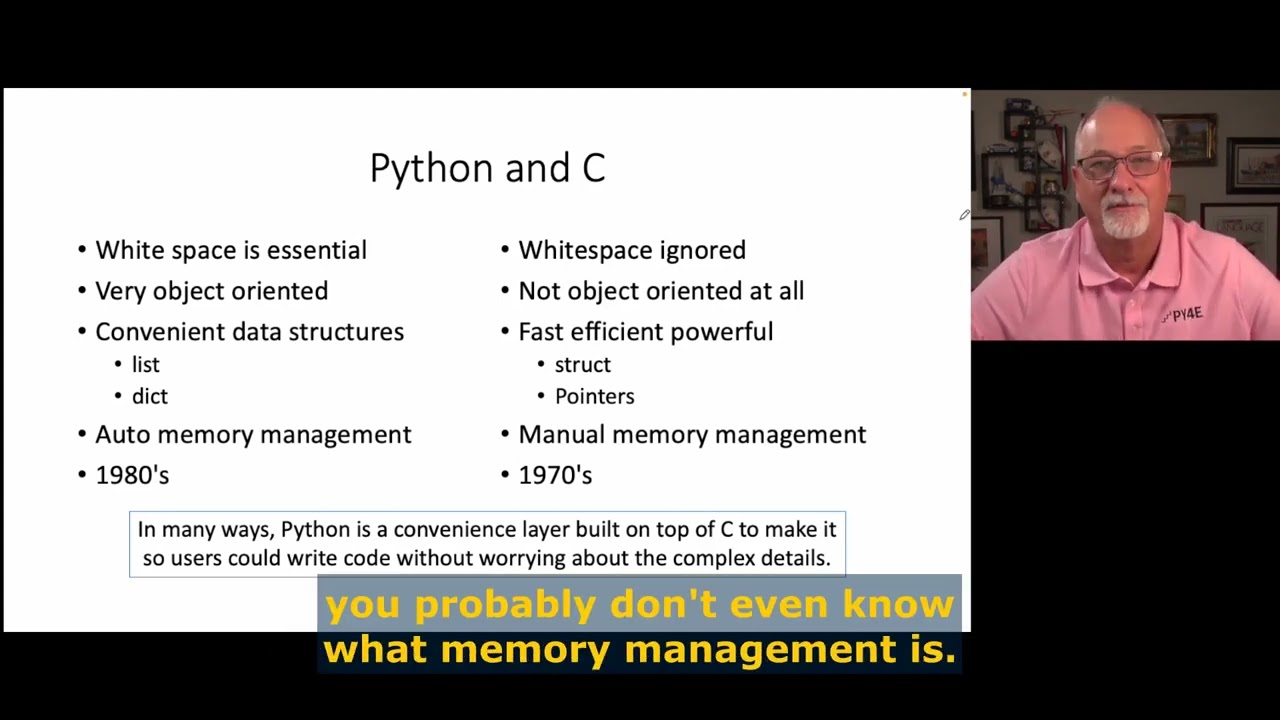 Python vs. C | C Programming for Everybody