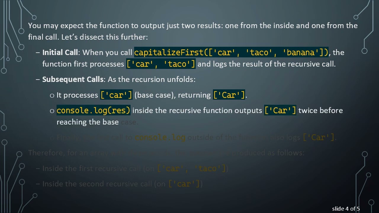 Understanding How a JavaScript Recursive Function Works When Assigned to a Variable