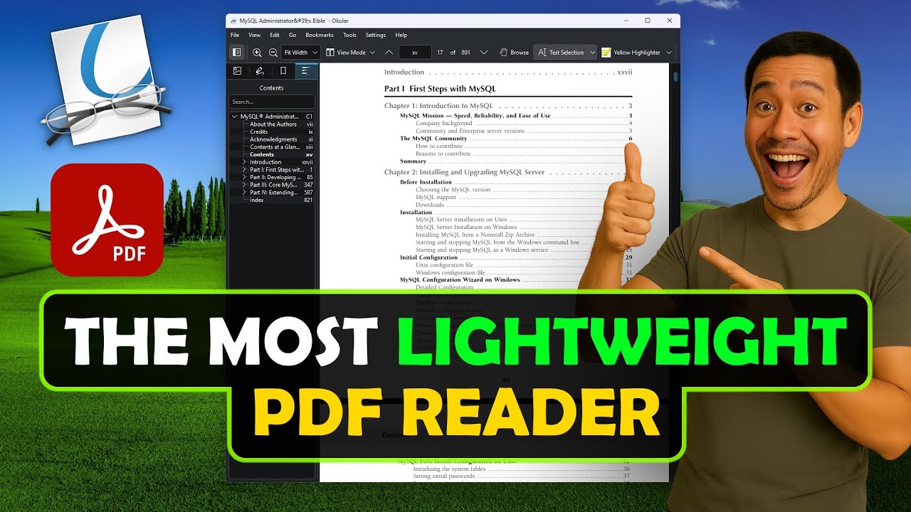 The Most Lightweight, Memory Efficient PDF Reader (Universal Document Viewer)