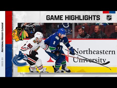Canucks Game Day Highlights | Chicago Blackhawks at Vancouver Canucks ...