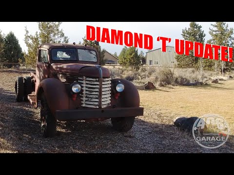 Binder Finder 1946 Diamond T UPDATE! ONE OWNER TRUCK!