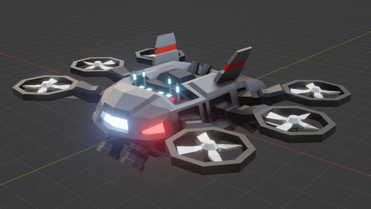 Let's model a DRONE in 10 Minutres - Episode 115