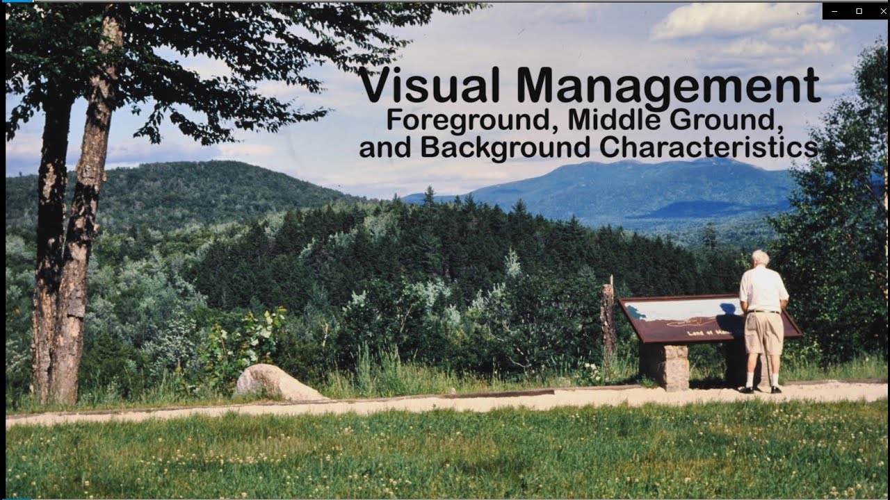 Visual Management - Foreground, Middle Ground, and Background Characteristics