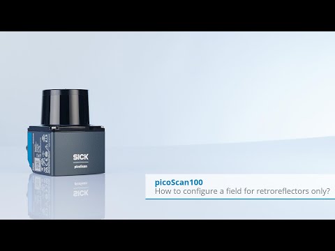 How to configure a field for retroreflectors only? (picoScan100)