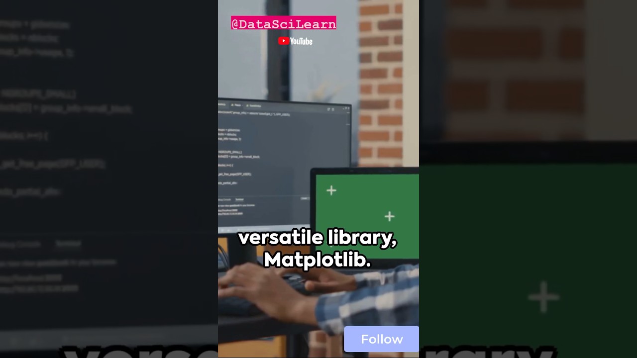Matplotlib is a Python library for data visualization 📈📊#shorts #shortvideo #youtubeshorts