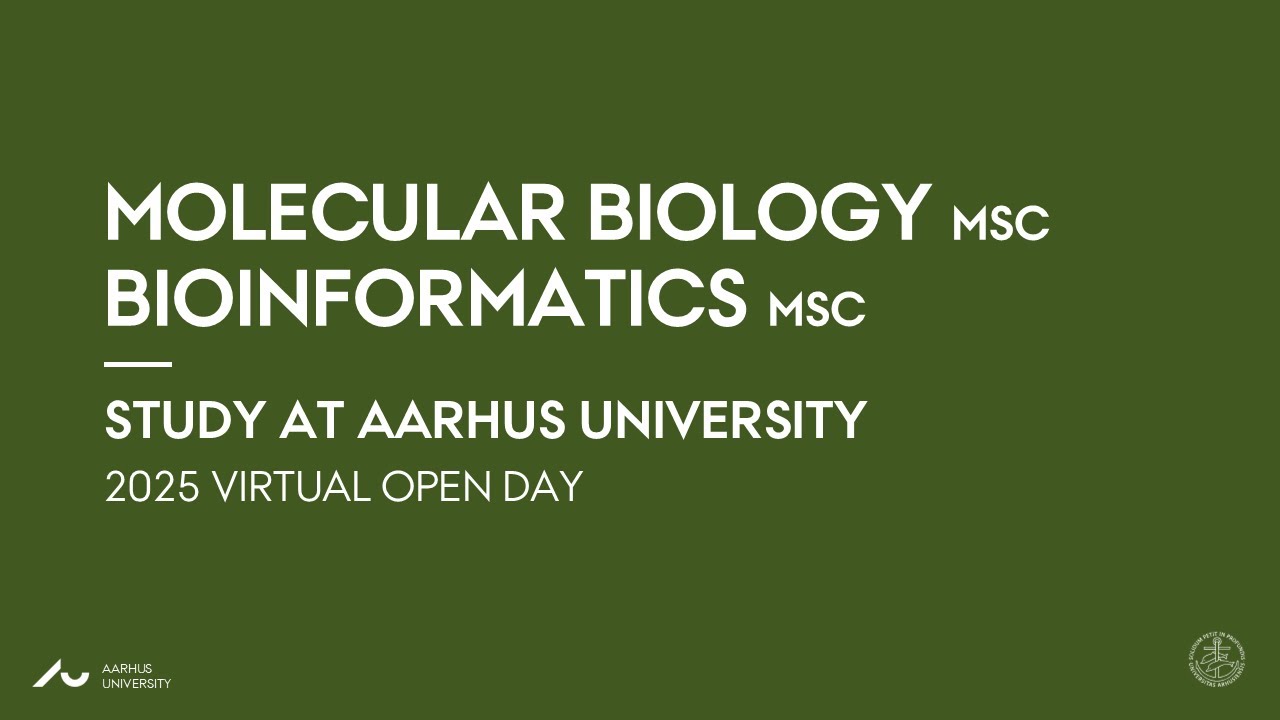 Master's degree programme in Bioinformatics
