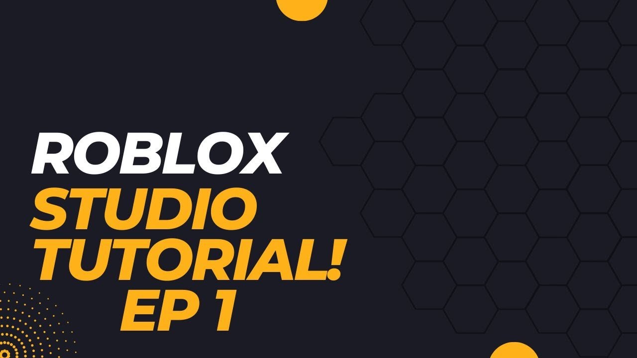 Roblox studio building tutorial - EP 1