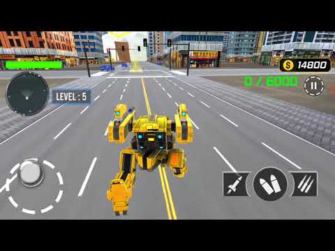 Army Bus Robot Car Game Transforming robot games - Android Robot Gameplay