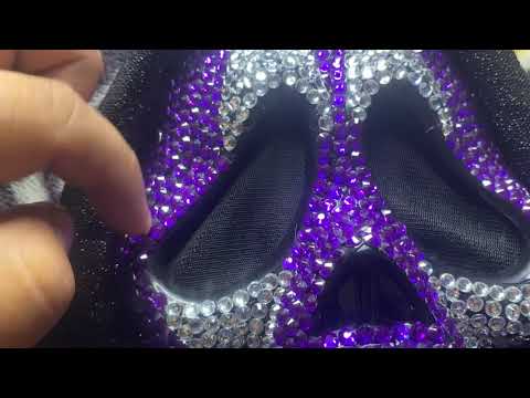 Ghost face jester mask