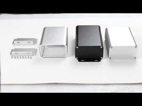 80×45mm One-Piece Aluminum Enclosure | Durable Housing for Embedded IoT & Control Modules